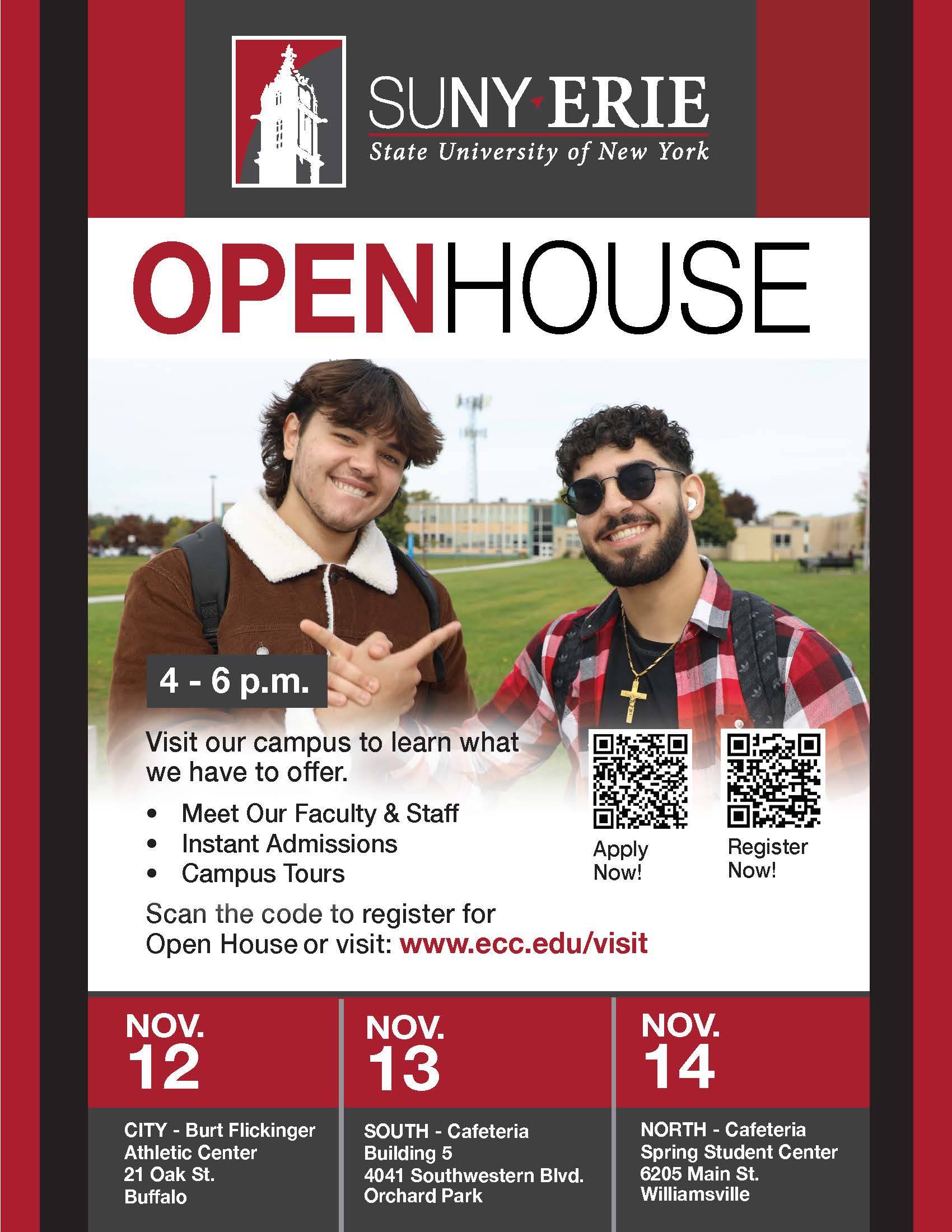 Visit SUNY Erie Community College | Buffalo, NY